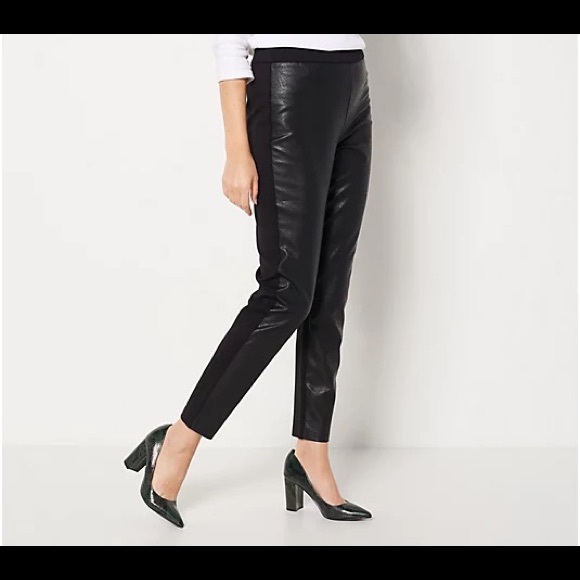 Joan Rivers | Pants & Jumpsuits | Joan Rivers Faux Leather Pant Plus ...